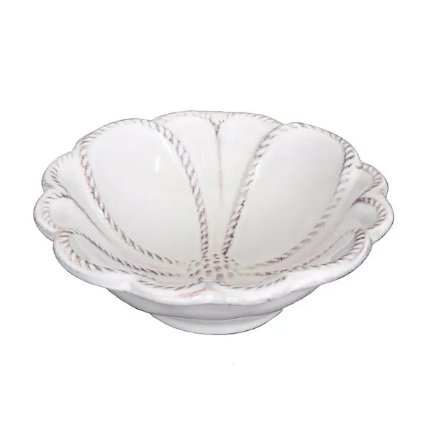 JULISKA Jardins Du Monde 4 Blossom Bowl - Whitewash