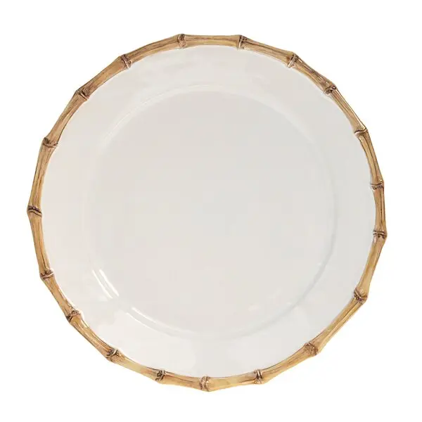 JULISKA Classic Bamboo Charger Plate - Natural