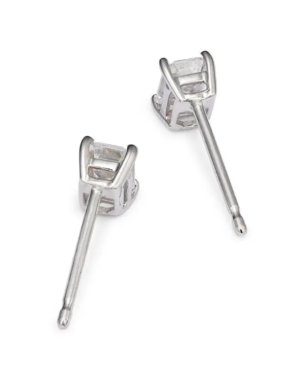 Bloomingdale'S Diamond Emerald-cut Stud Earrings, 0.50 Tcw