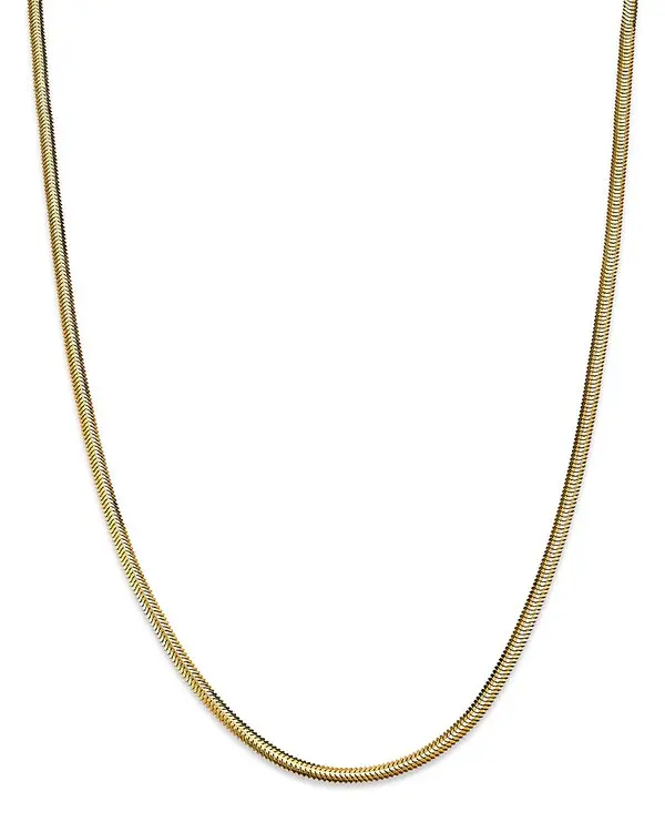 Zoe Chicco 14k Yellow Snake Chain Necklace - Gold