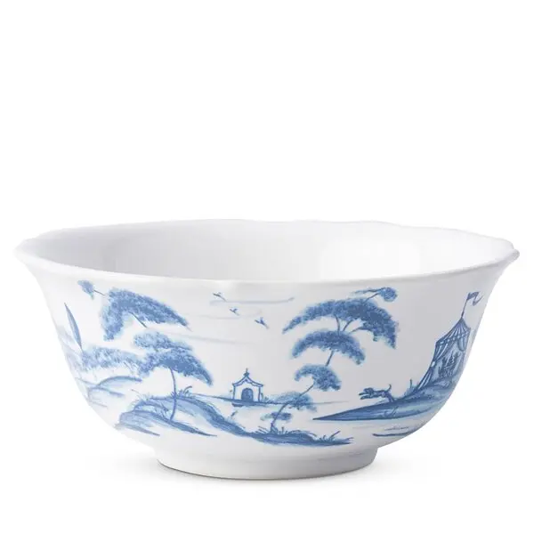 JULISKA Country Estate Cereal/ice Cream Bowl Hen House - Delft Blue