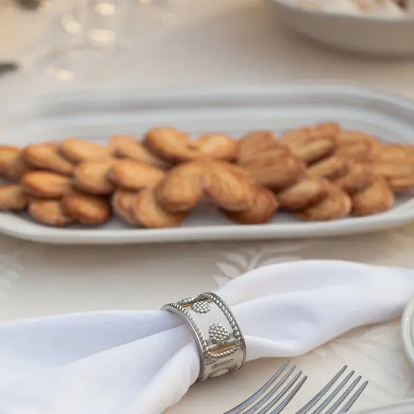 JULISKA Berry & Thread Napkin Ring - Silver
