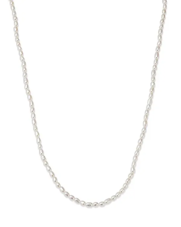 Zoe Chicco 14k Yellow Cultured Pearl Beaded Necklace - Gold