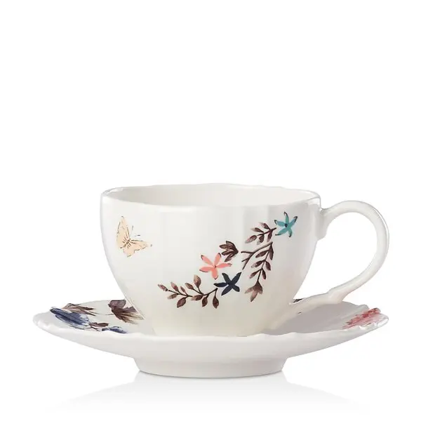 LENOX Sprig & Vine Tea Cup & Saucer