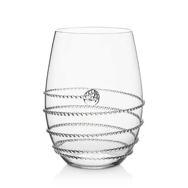 JULISKA Amalia Balloon Stemless White Wine Glass - Clear