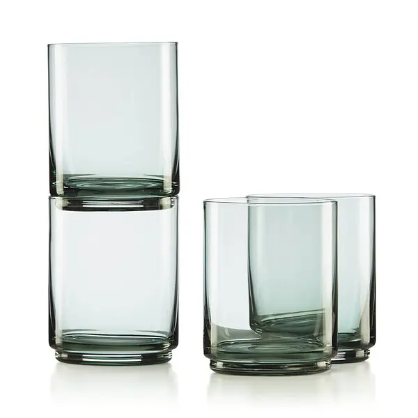 LENOX Tuscany Classics Stackables Tall Glasses, Set Of 4 - Green