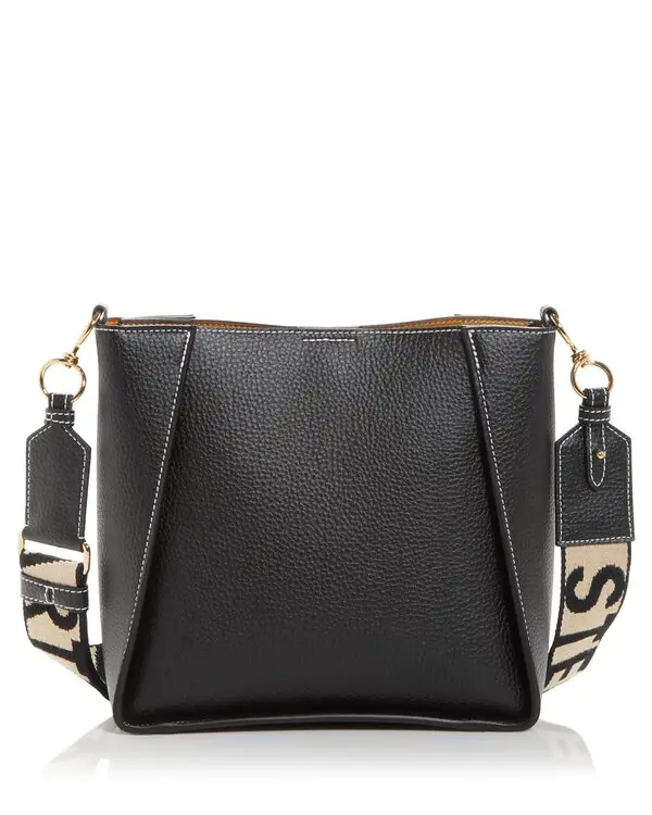 Stella McCartney Logo Crossbody Bag - Black