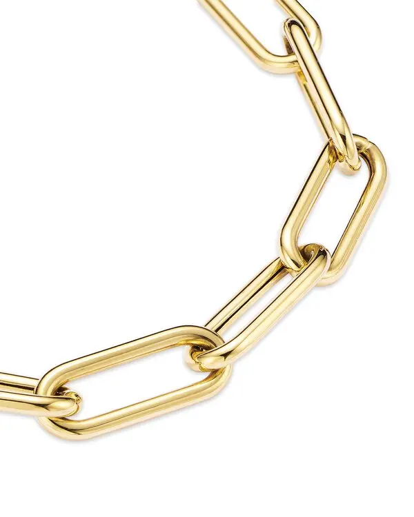Zoe Chicco 14k Yellow Paperclip Link Bracelet