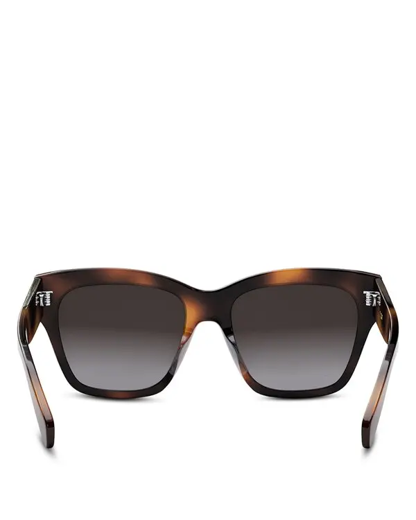 Celine Triomphe Geometric Sunglasses - Havana/gray Gradient