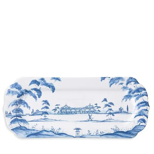 JULISKA Country Estate Hostess Tray Garden Party - Delft Blue