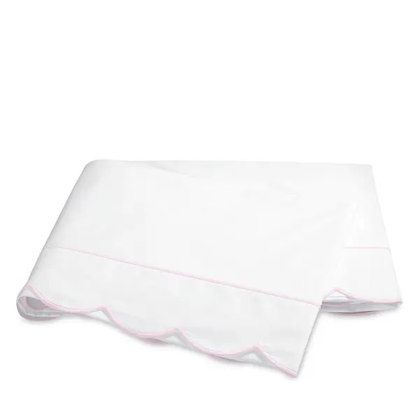 MATOUK Butterfield Flat Sheet, King - Pink