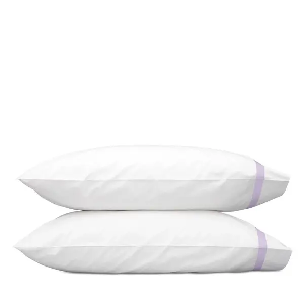 MATOUK Lowell King Pillowcase, Pair - Violet