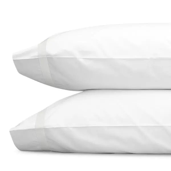 MATOUK Lowell Standard Pillowcase, Pair - Bone