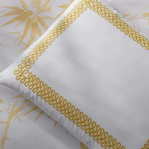 MATOUK Astor Braid Euro Sham - Lemon