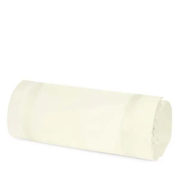 MATOUK Lowell Neck Roll Pillow Cover - Ivory/ivory