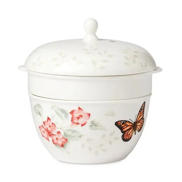 LENOX Butterfly Meadow 3 Piece Stackable Bowl Set - Multi
