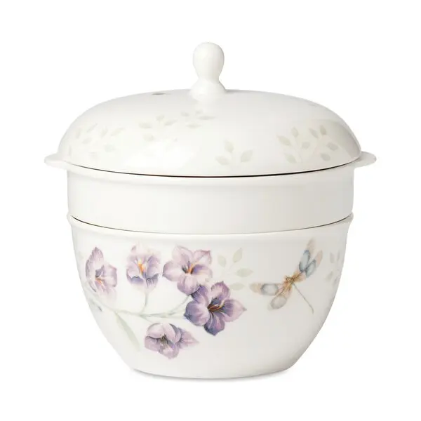 LENOX Butterfly Meadow 3 Piece Stackable Bowl Set