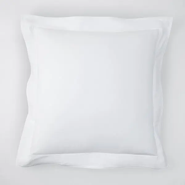 MATOUK Ansonia Percale Euro Sham - White