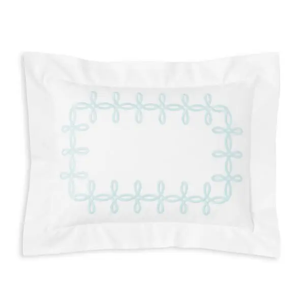 MATOUK Gordian Knot Boudoir Sham - Blue