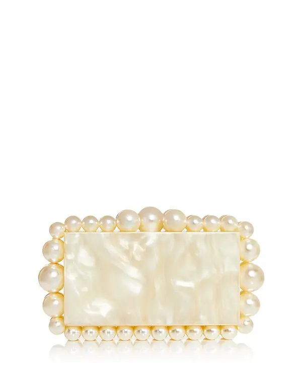 Cult Gaia Eos Clutch - Ivory