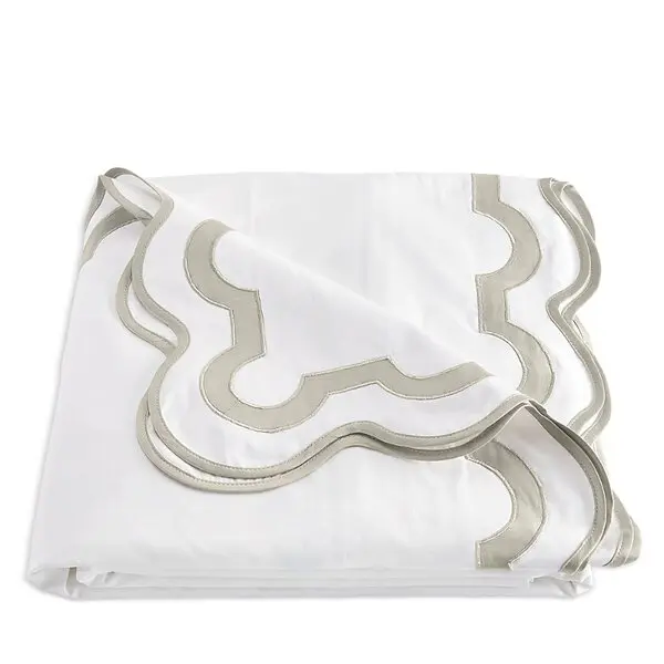 MATOUK Mirasol Duvet Cover, King - Silver