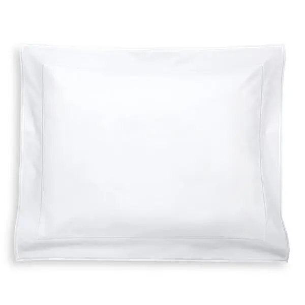 MATOUK Ansonia Percale Standard Sham - White