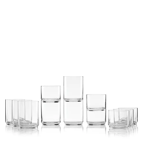 LENOX Tuscany Classics Stackables Glasses, Set Of 12