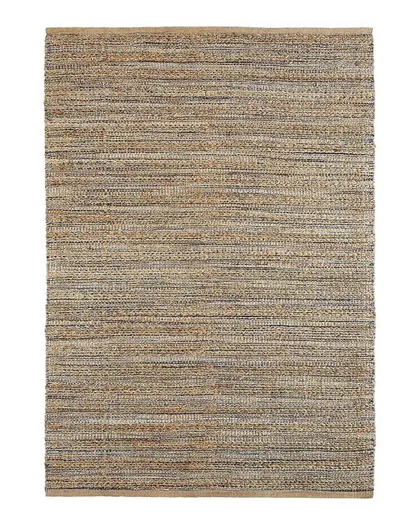 LR HOME Nancy Natur03338 Area Rug, 5' X 7'9 - Beige/navy