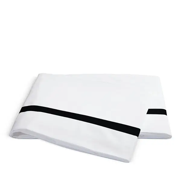 MATOUK Lowell Flat Sheet, Twin - Black