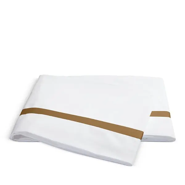 MATOUK Lowell Flat Sheet, Twin - Bronze