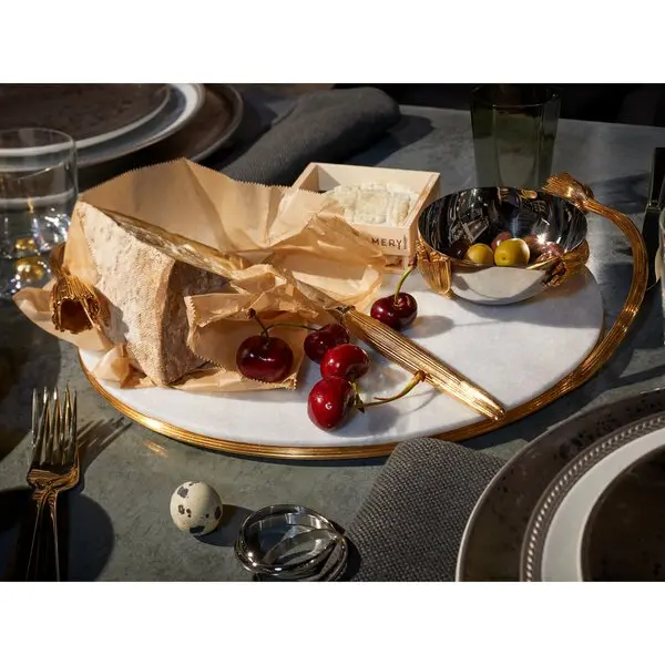 L'Objet Deco Leaves Cheese Set