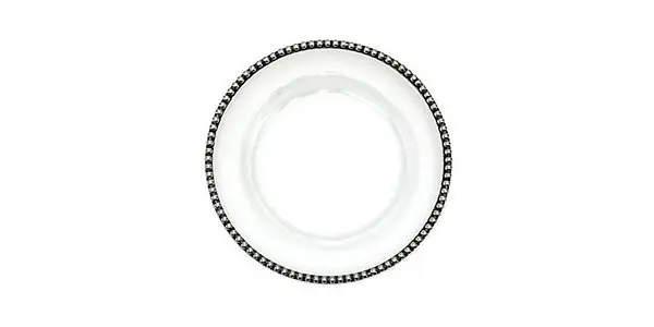 ARTE ITALICA Tesoro Salad/dessert Plate - White