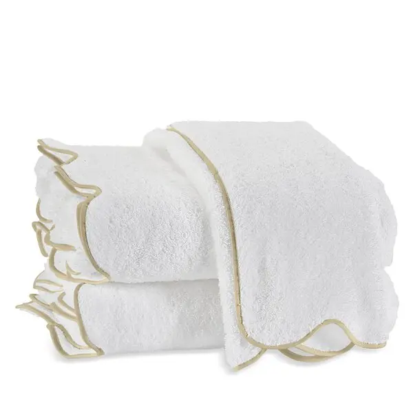 MATOUK Cairo Scallop Hand Towel - Sand