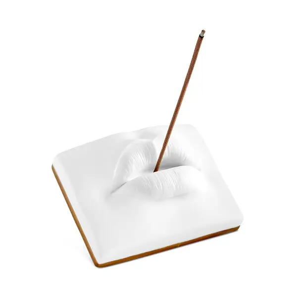 L'Objet Smoking Lips Incense Holder - White