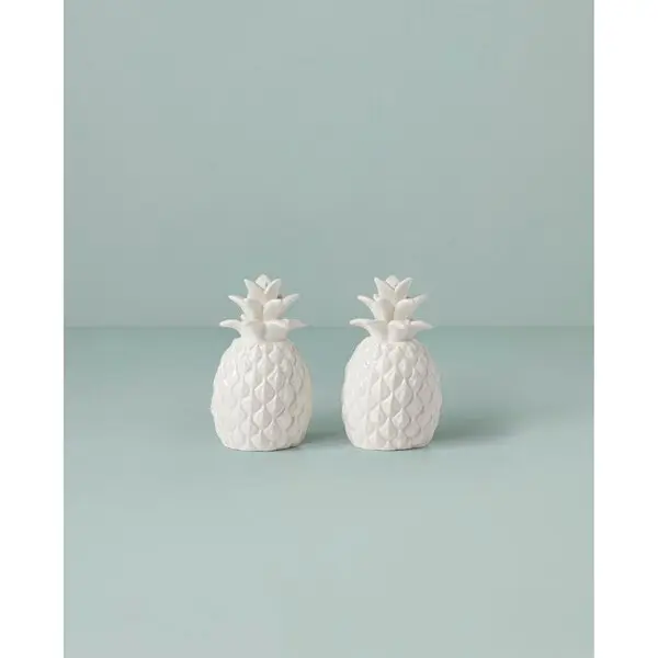 LENOX Wicker Creek Pineapple Salt & Pepper Set