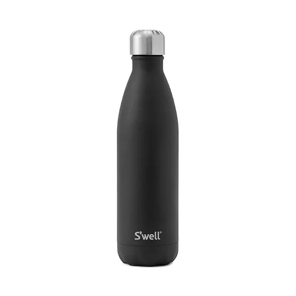 S'WELL 25 Oz Onyx Bottle - Black