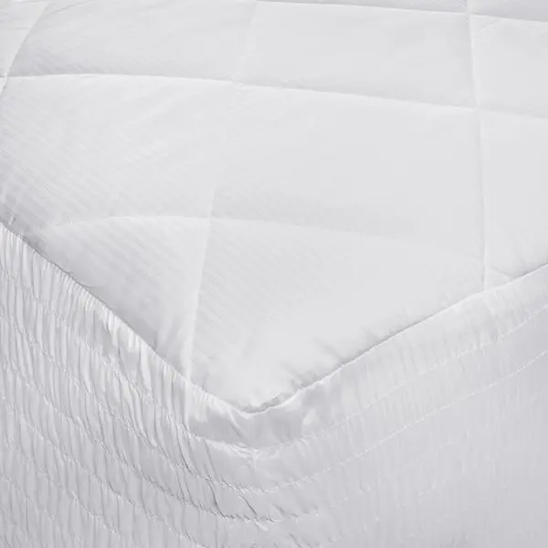 HUDSON PARK COLLECTION My Ultimate Protection Mattress Pad, Twin Exclusive - White