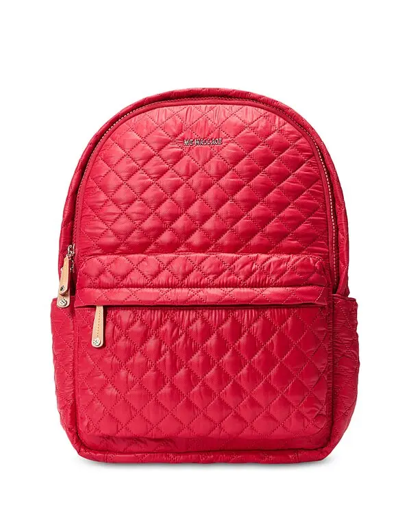 Mz Wallace Metro Backpack - Apple/silver