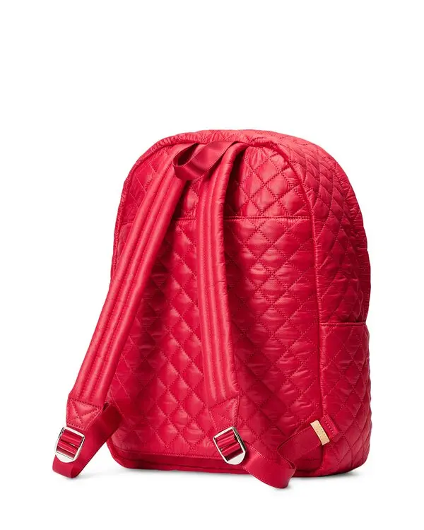 Mz Wallace Metro Backpack - Apple/silver