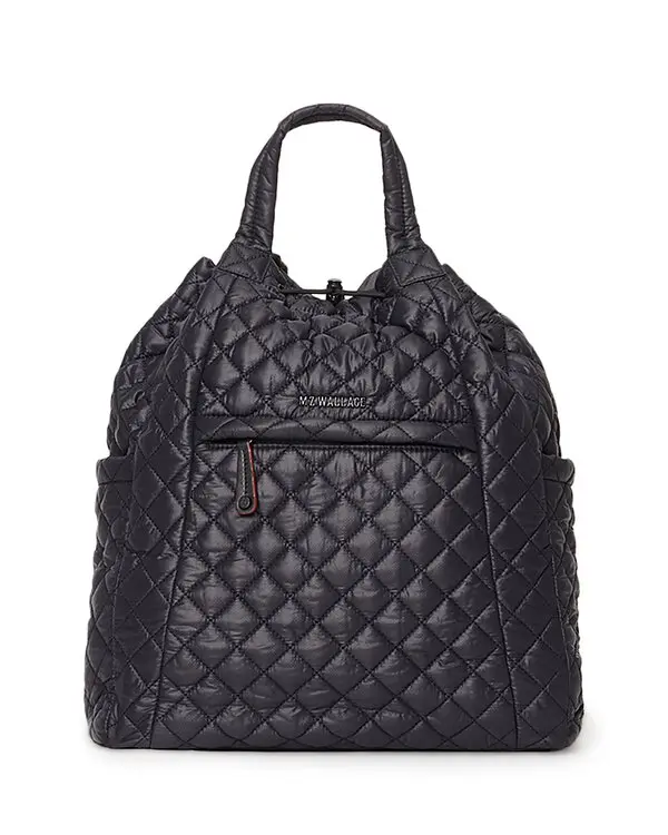 Mz Wallace Medium Convertible Backpack - Black