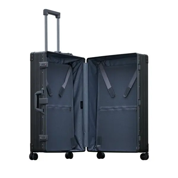 ALEON Macro Traveler Aluminum Spinner Suitcase - Black