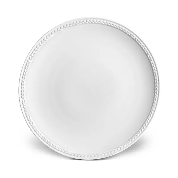 L'Objet Soie Tressee Bread & Butter Plate - White
