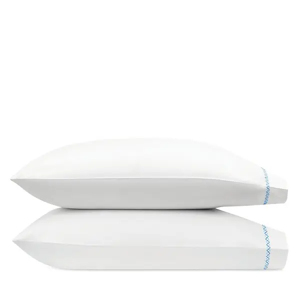 MATOUK Hatch Standard Pillowcase, Pair - Sky Blue