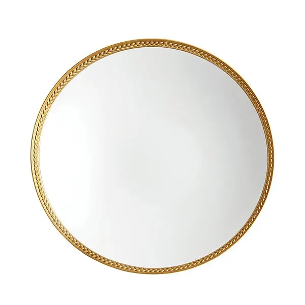 L'Objet Soie Tressee Soup Plate - Gold