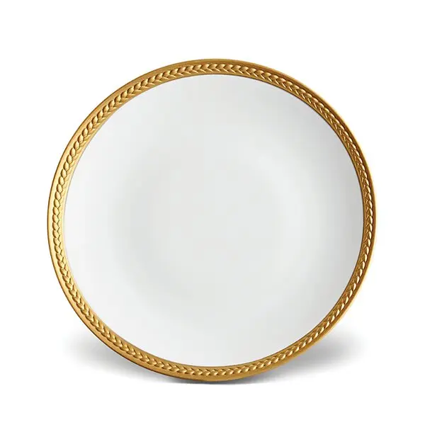L'Objet Soie Tressee Bread & Butter Plate - Gold