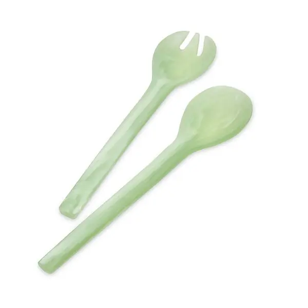 NASHI Everyday Salad Serving Set - Mint Swirl