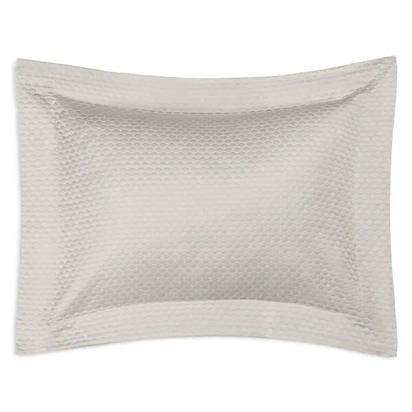 MATOUK Pearl King Sham - Silver