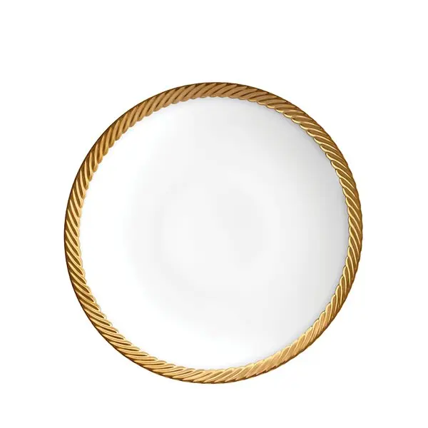 L'Objet Corde Soup Plate - Gold