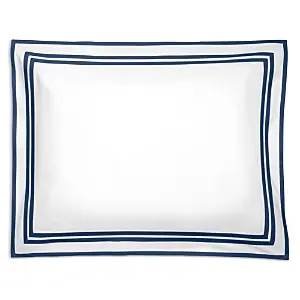 MATOUK Meridian King Sham - Navy Blue