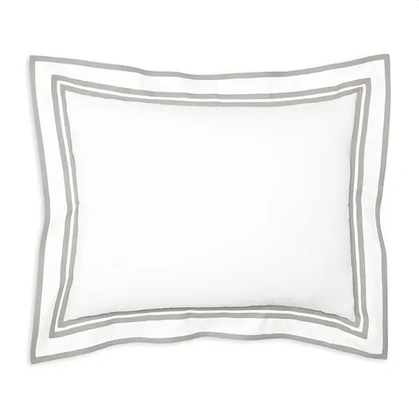 MATOUK Meridian King Sham - Silver